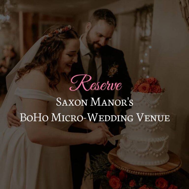 Schedule a Tour of Saxon Manor – Explore Your Dream Wedding Venue
